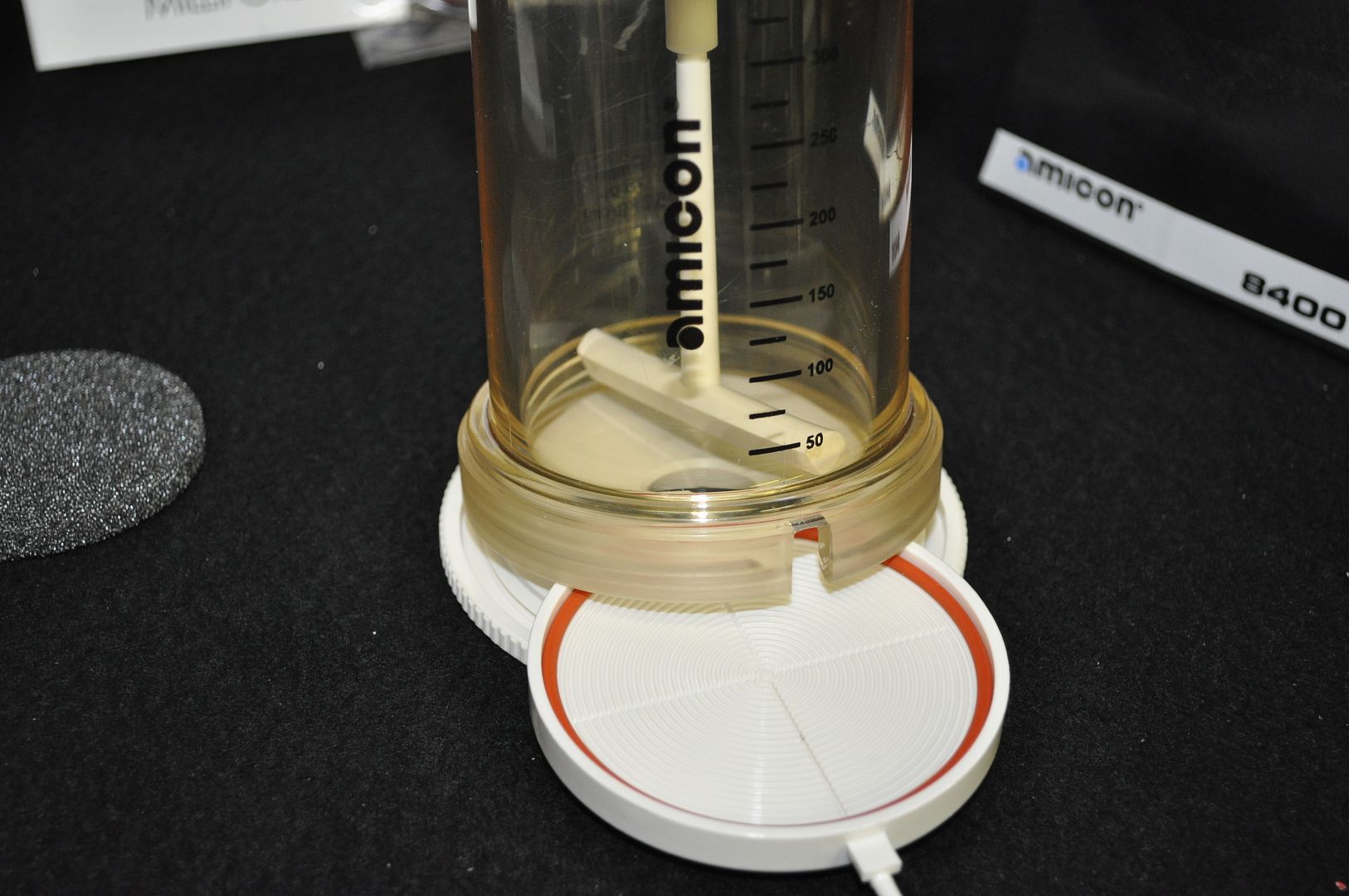 Amicon 8400 Stirred Ultrafiltration celda 400mL proteína purificación ...