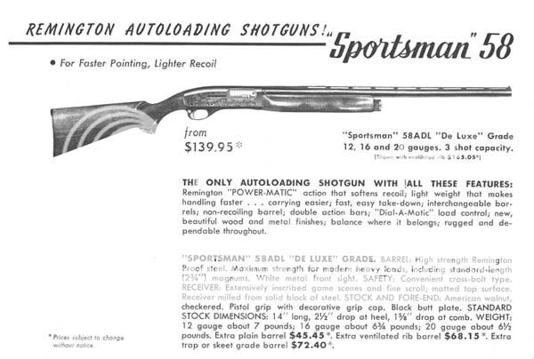 16ga.com ~ View topic - Remington 58 Sportsman